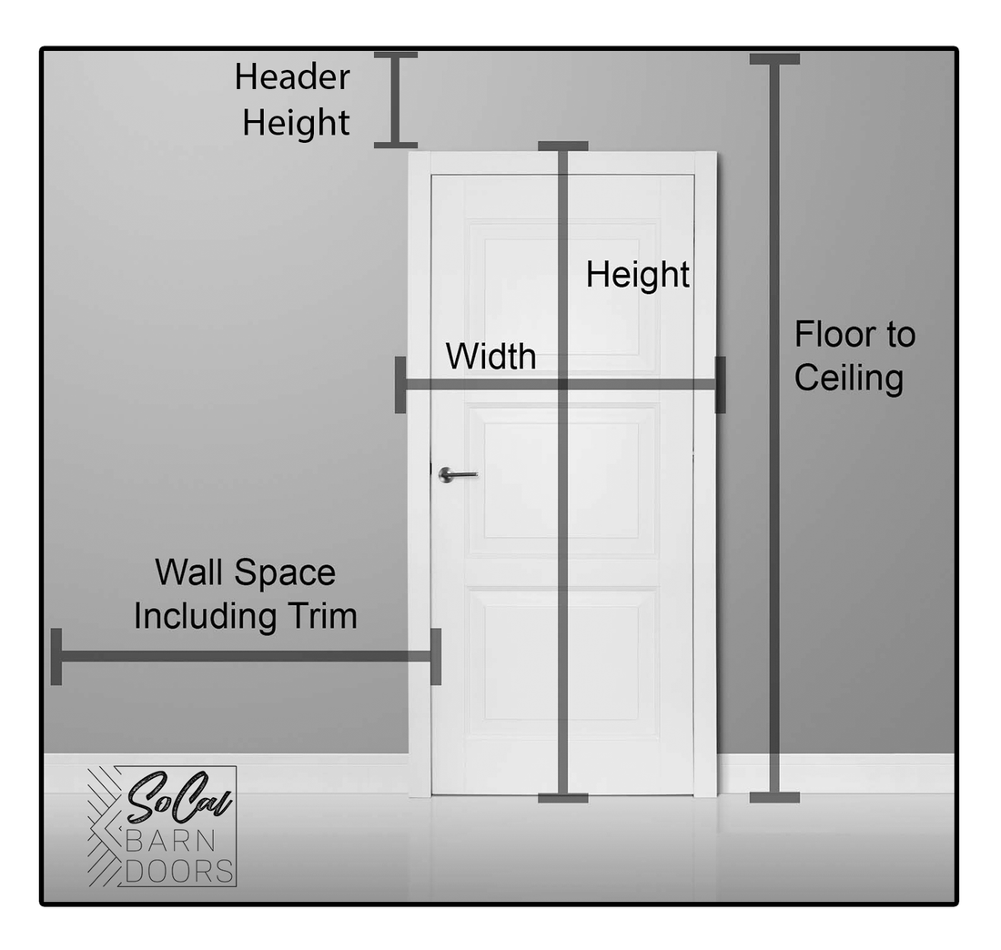 How to Measure – SoCal Barn Doors